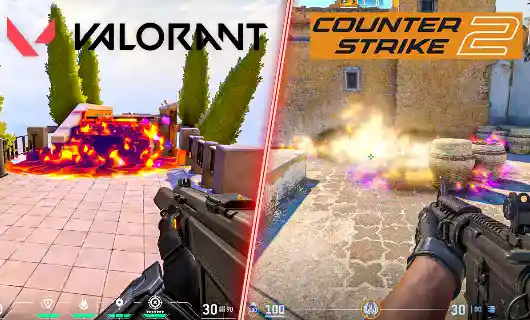 Valorant versus Counter-Strike 2 - GGBoost Blog